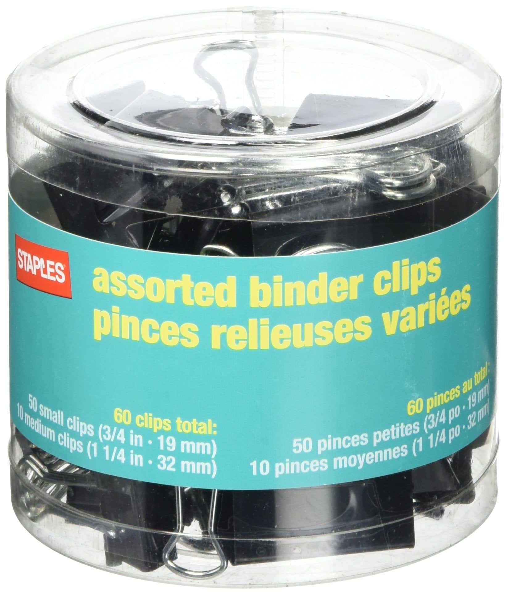 Assorted Binder Clips, Black, 60/Pack – Shiekh Portal